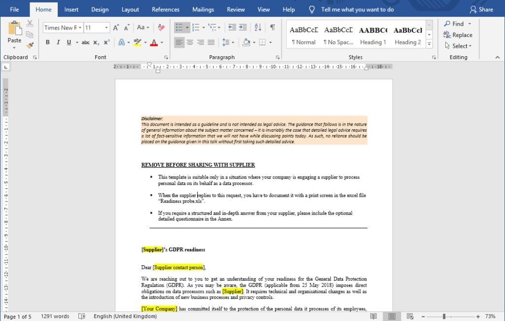Readiness Statement Letter and Prove List – Digidly